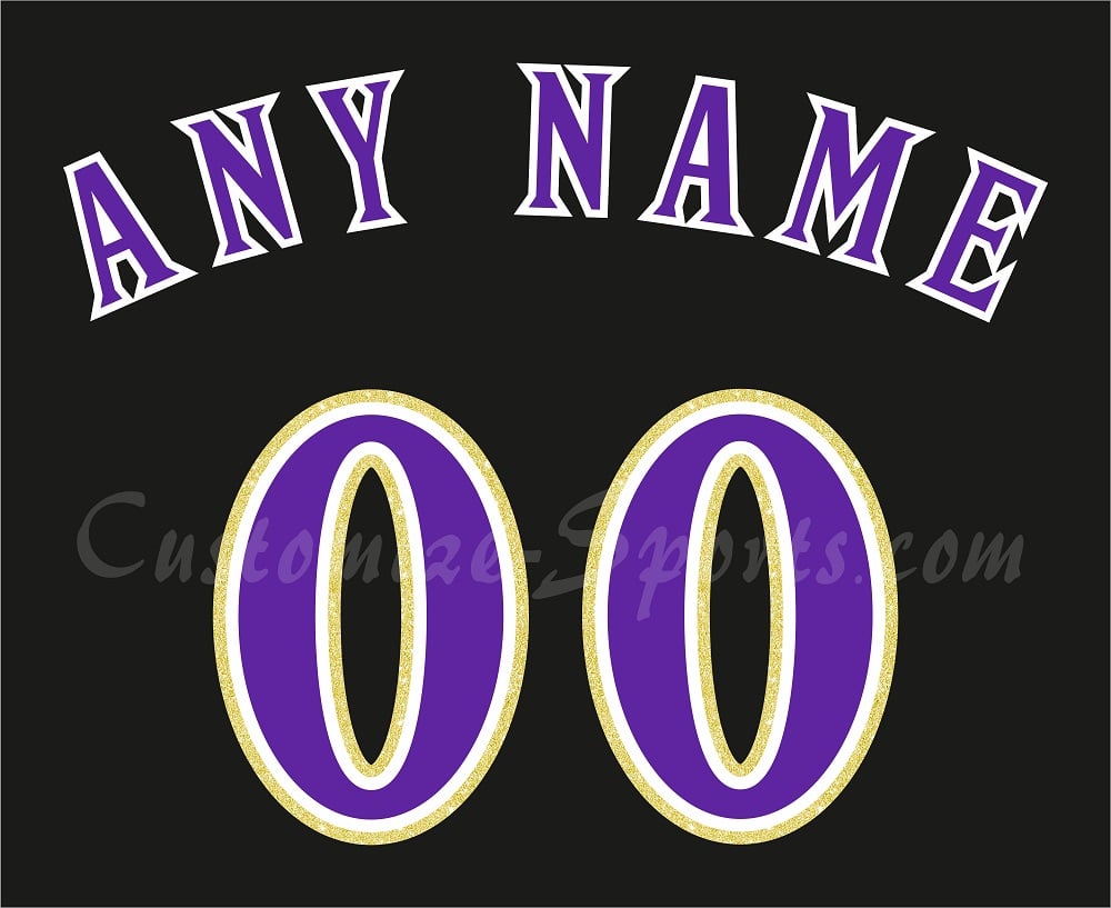 Baseball Arizona Diamondbacks Customized Number Kit for 2001-2006 Black ...