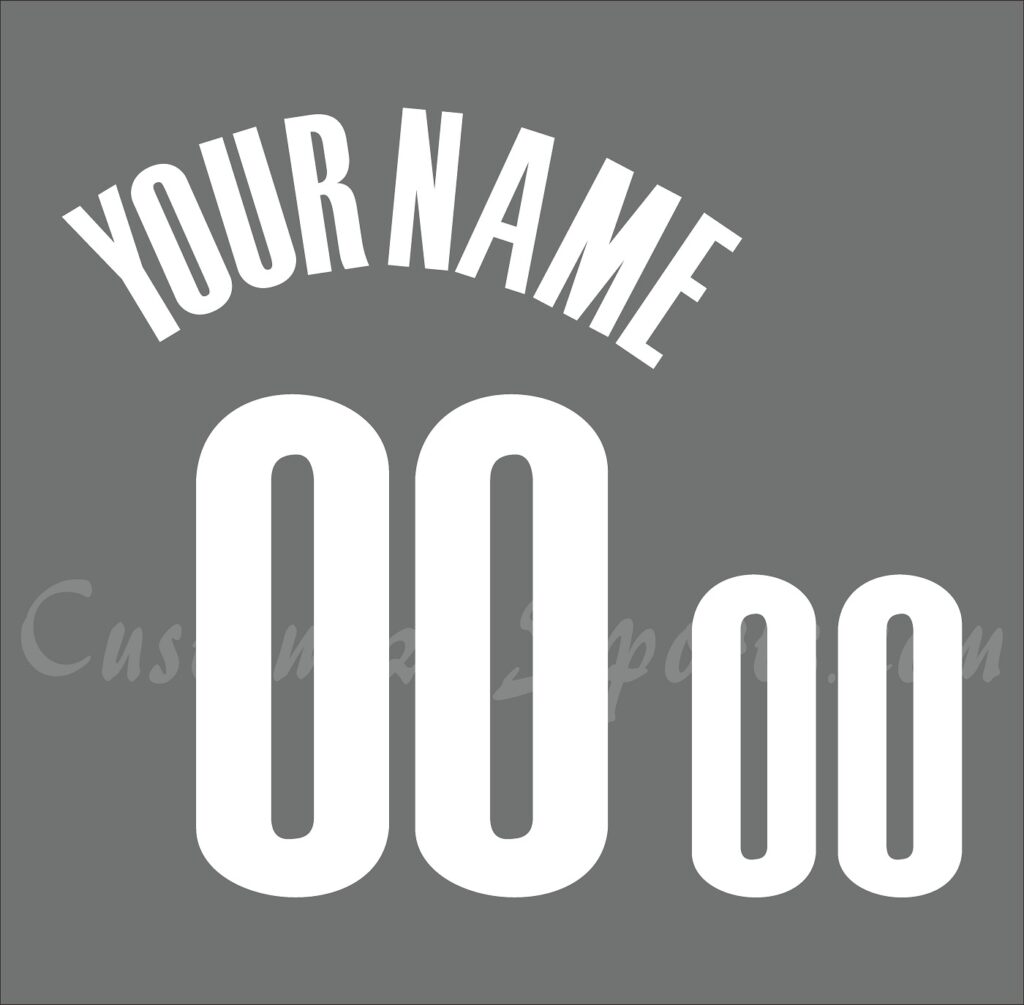 Basketball Brooklyn Nets Customized Number Kit for 2016-2017 Alternate ...