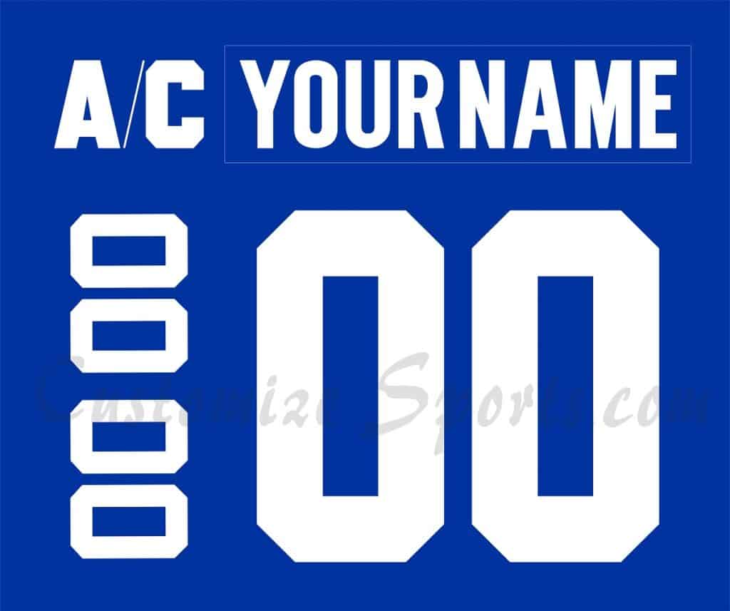 Montreal Canadiens Customized Number Kit For 2008-2010 Centennial ...